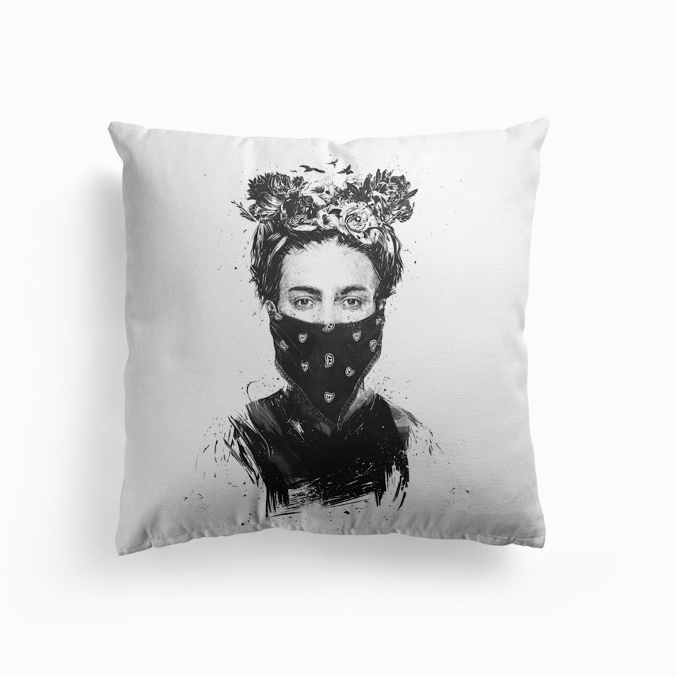 Rebel Girl Canvas Print By Balázs Solti Fy